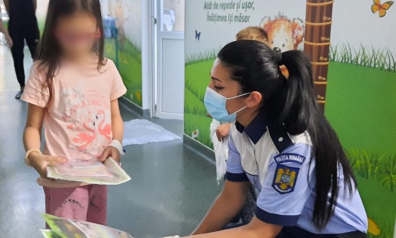 FOTO / Educație rutieră la Secția Pediatrie a Spitalului Județean ...