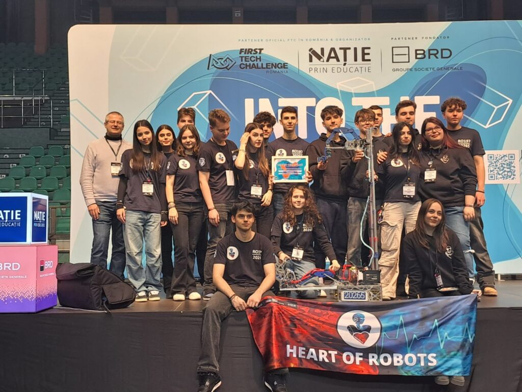 Echipa hasdeienilor „Heart of RoBots”, dublă calificare la etapa ...