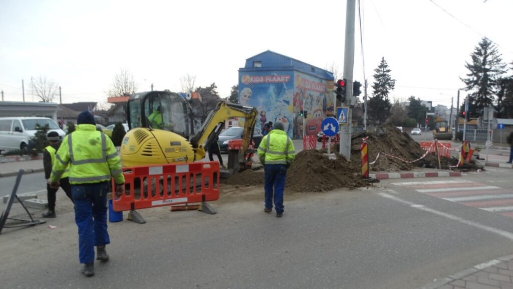 Strada Mesteacănului, închisă timp de o săptămână pentru lucrări la ...