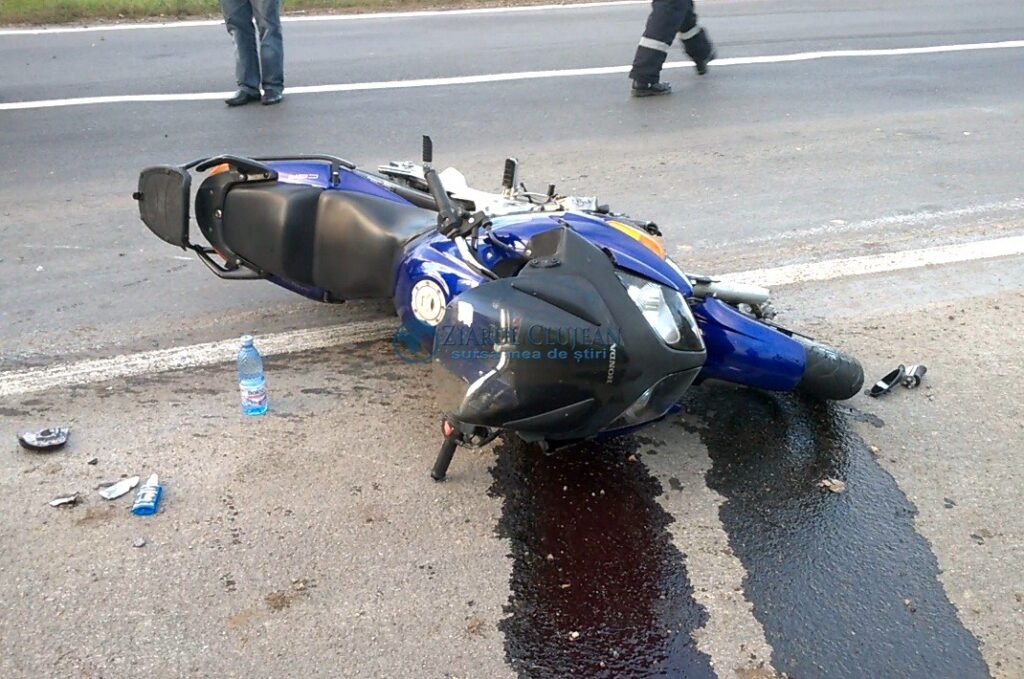 Motociclist accidentat la Nehoiu • Opinia Buzău